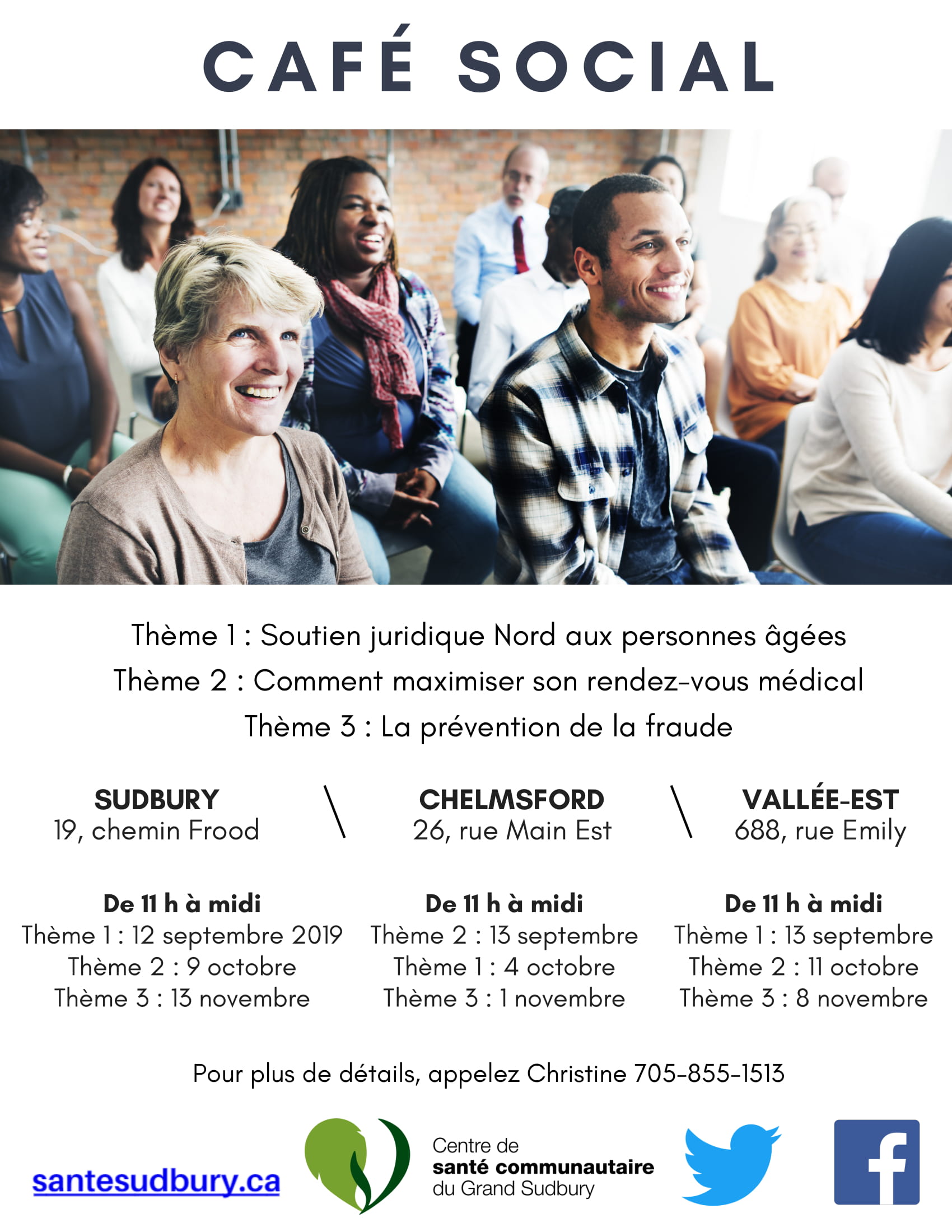 Café Social | Qui fait quoi Sudbury